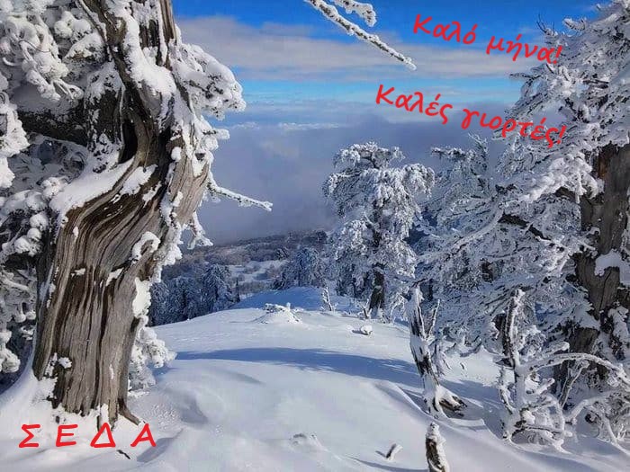 ΚΑΛΟ ΜΗΝΑ! - ΣΕΔΑ